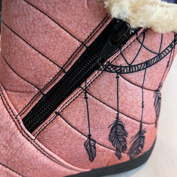 Yes We Vibe | Shoes | Yes We Vibe Wolf Fuzzy Ankle Zippered Warm Boots ...